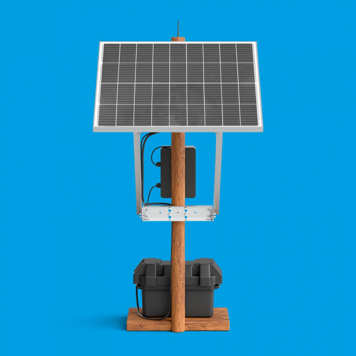Off-Grid 4G Tank Monitoring System